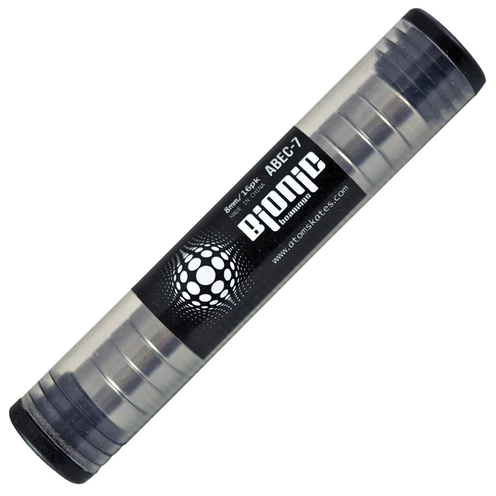 Rodamientos para patines Atom Bionic ABEC-7 de 8 mm (juego de 16)