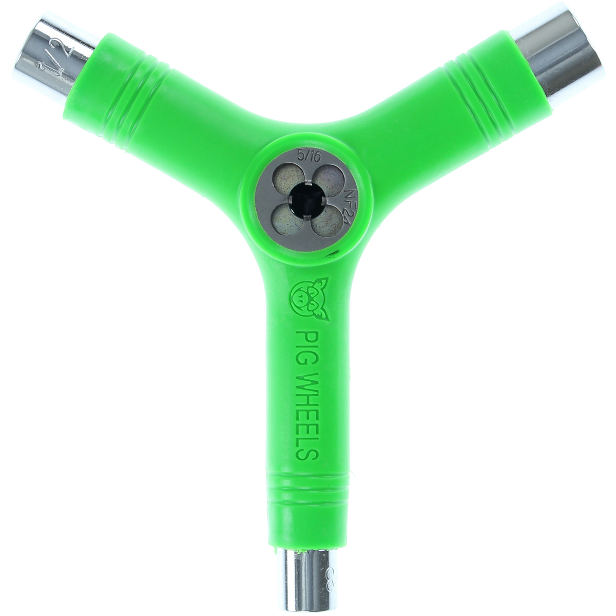 Pig Tri-Socket Skate Tool - Neon Green– Skates USA