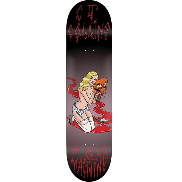 Toy Machine CJ Collins Seductress Deck - 8.5″- Skates USA