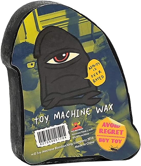 Toy Machine BloodShot Skate Wax - Black– Skates USA