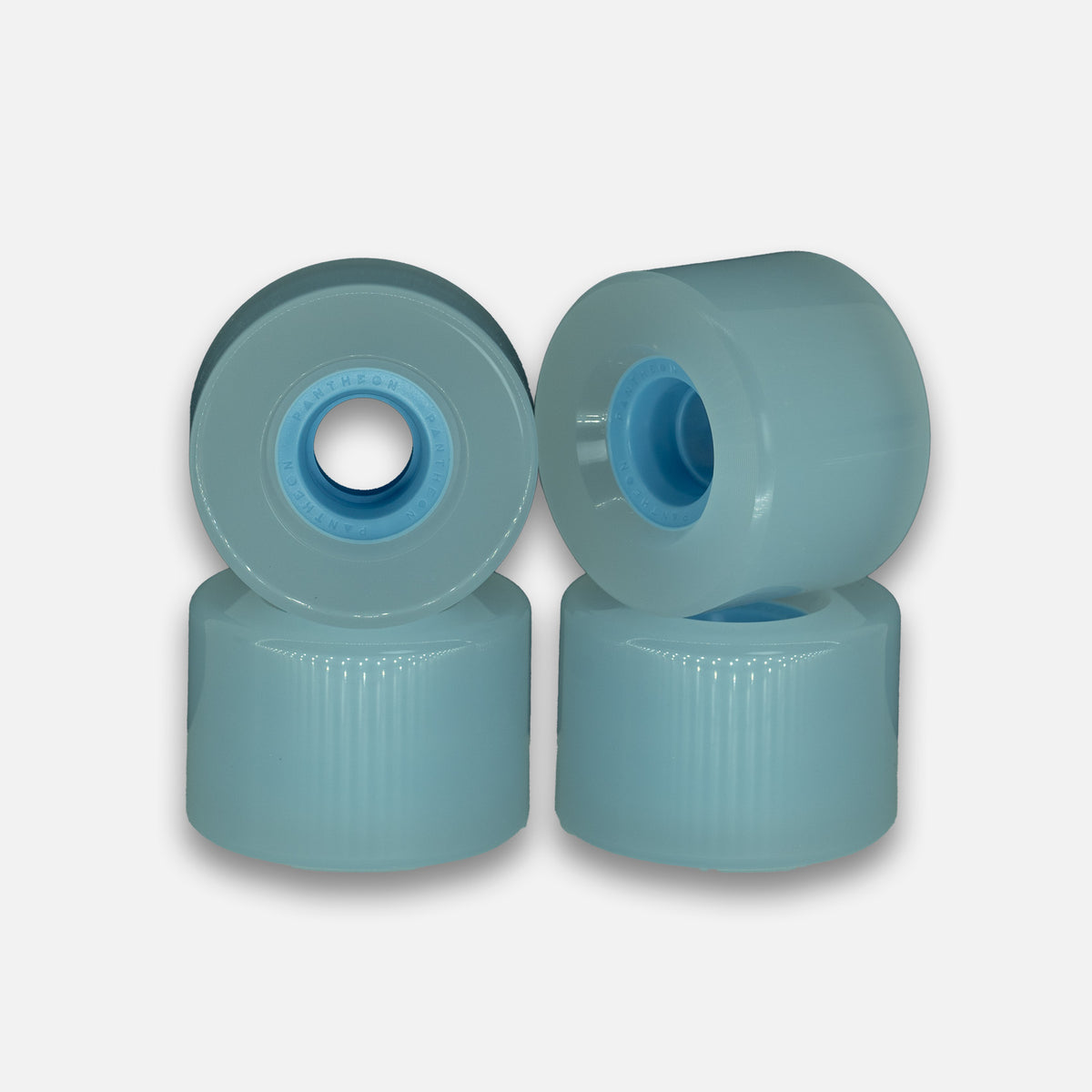 Pantheon Sliders 66mm 74a Wheels - Milky (Set of 4)- Skates USA