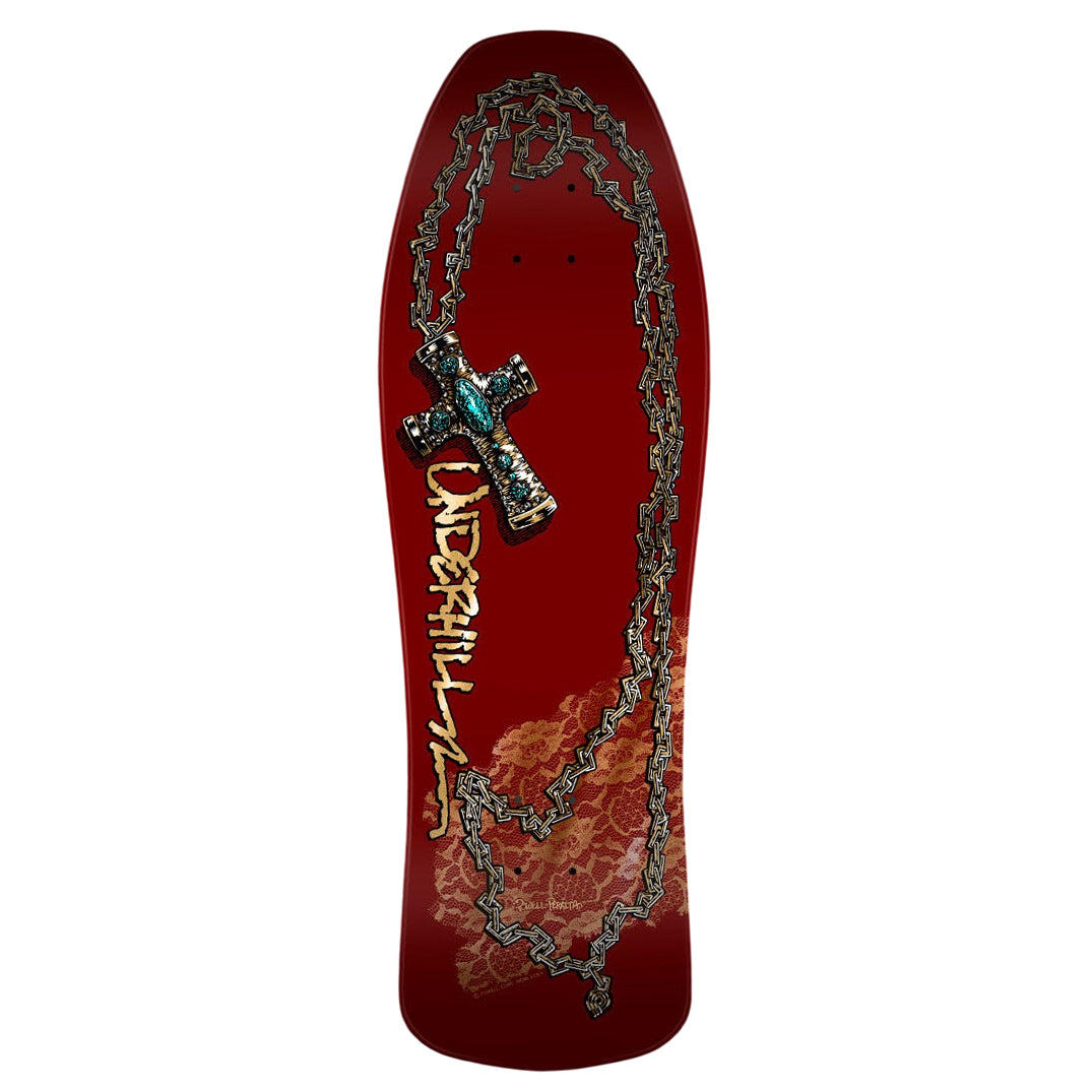 Powell Peralta OG Ray Underhill Deck | Burgundy Gold Foil