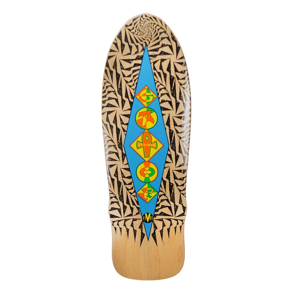 Vision Gator Ramp Skateboard Deck - 10″ Natural- Skates USA