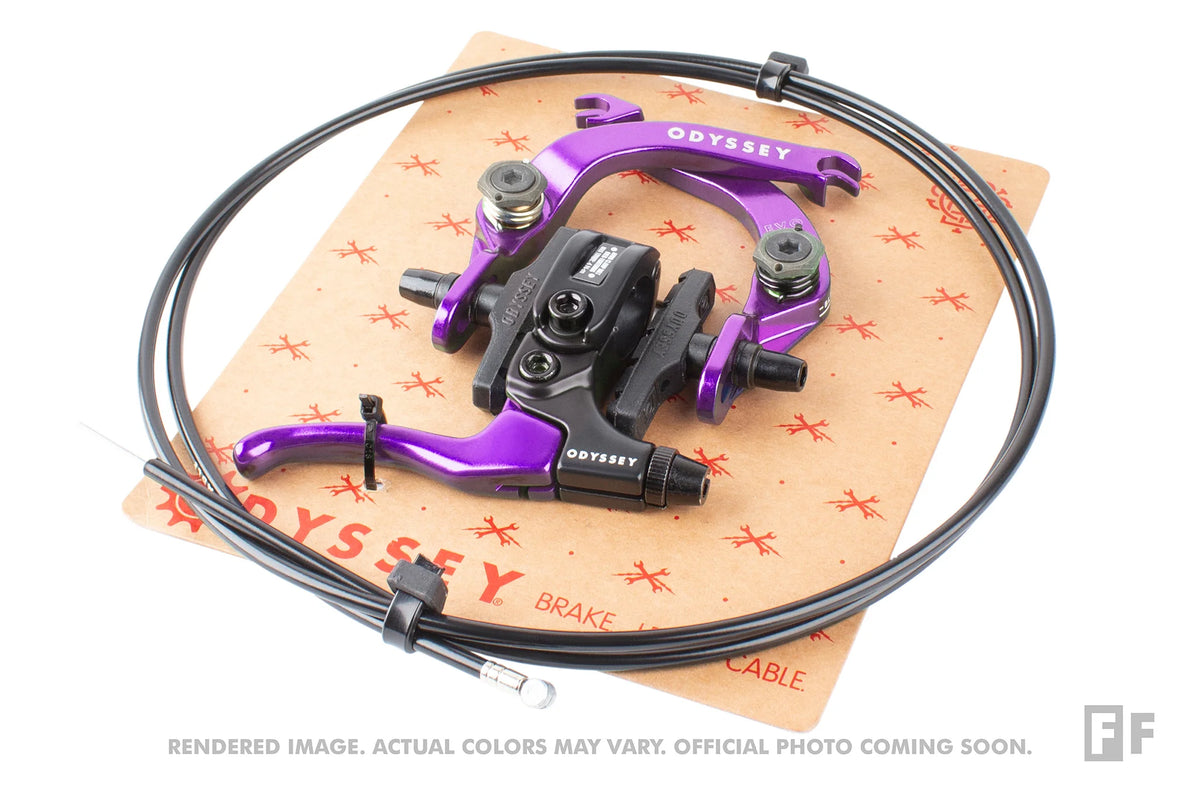 Odyssey BMX Evo 2.5 Brake Kit - Anodized Purple- Skates USA