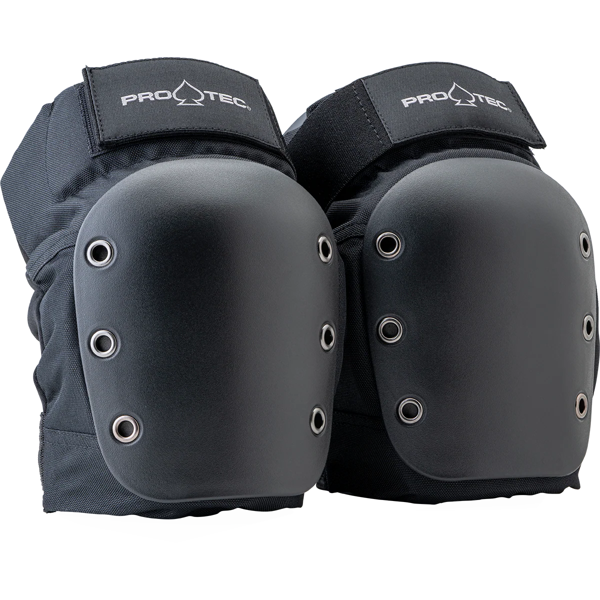 ProTec Open Back Street Knee Pad Set - Black- Skates USA