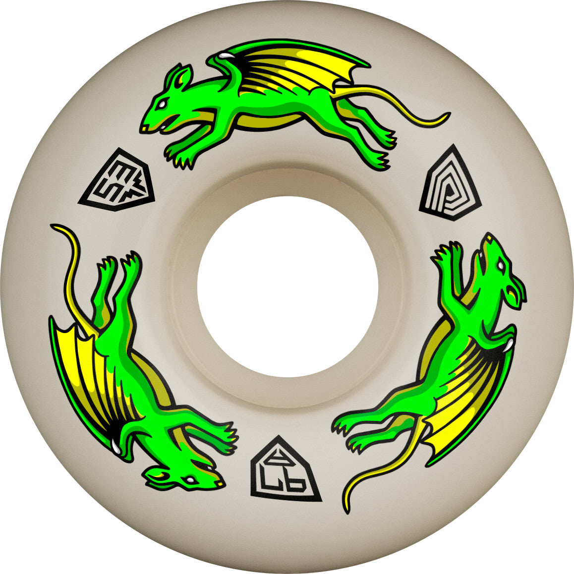 Powell Peralta Dragon Formula Nano Rats Wheels 53x34mm 97A