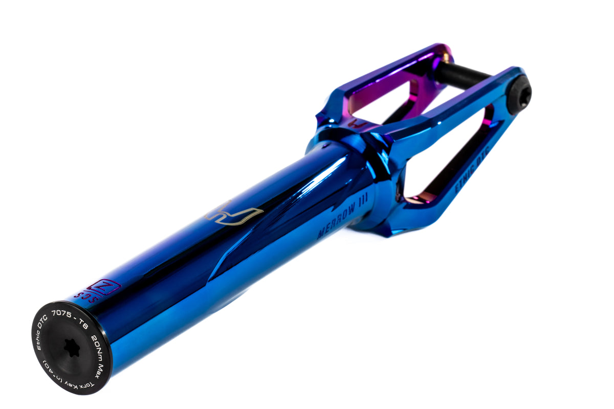 Ethic Merrow V3 Fork SCS - Chrome Blue