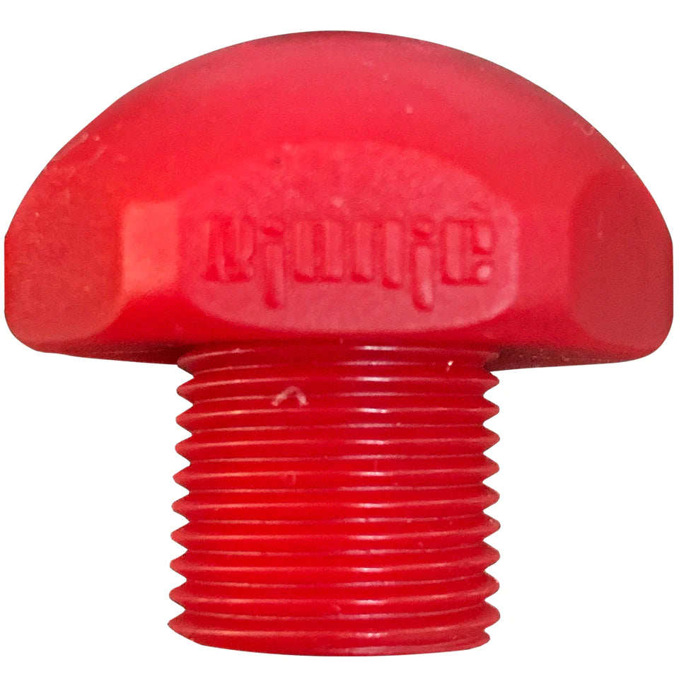 Atom Bionic Quad Toe Plugs - Red