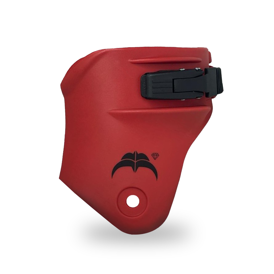 Razors V-Cut Cuff - Red (Pair)- Skates USA