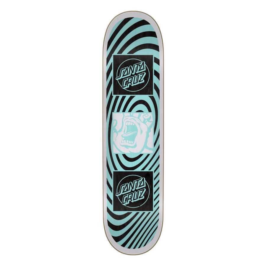 Santa Cruz Hand Warp Team Skateboards Deck - 7.75"