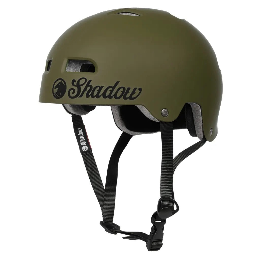 Shadow Conspiracy Classic Helmet - Matte Army Green- Skates USA