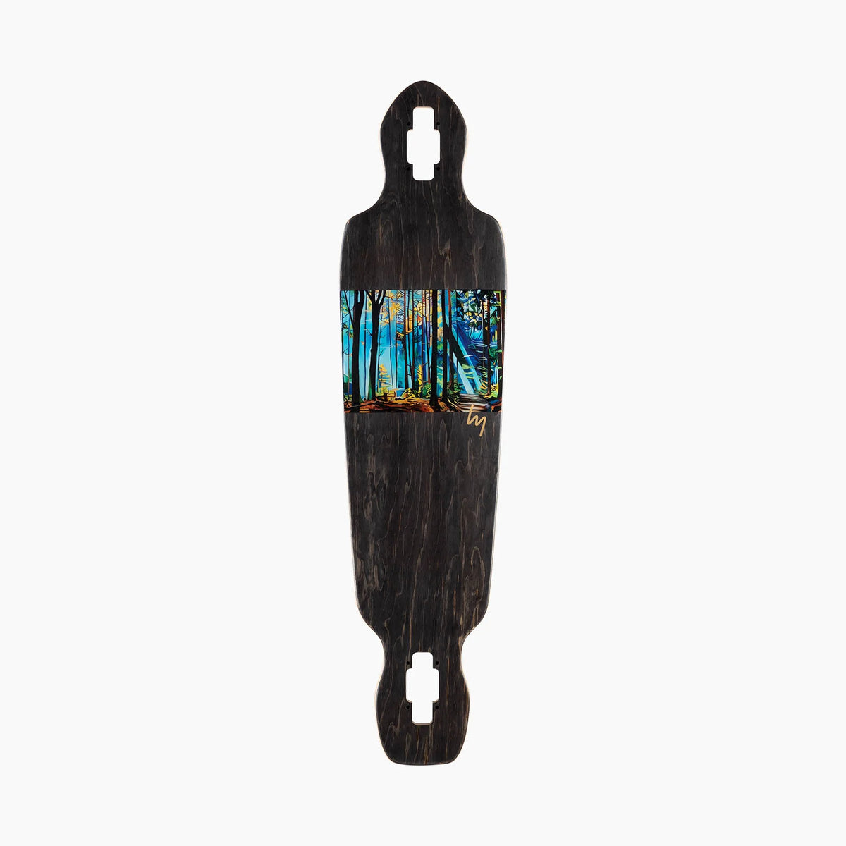 Landyachtz Battle Axe Forrest Longboard Deck- Skates USA