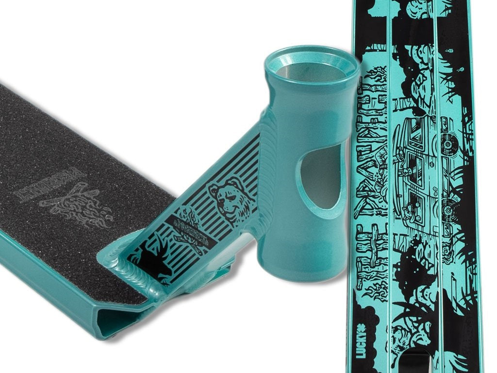 Lucky 2019 PROSPECT Pro Scooter Deck - Seafoam- Skates USA