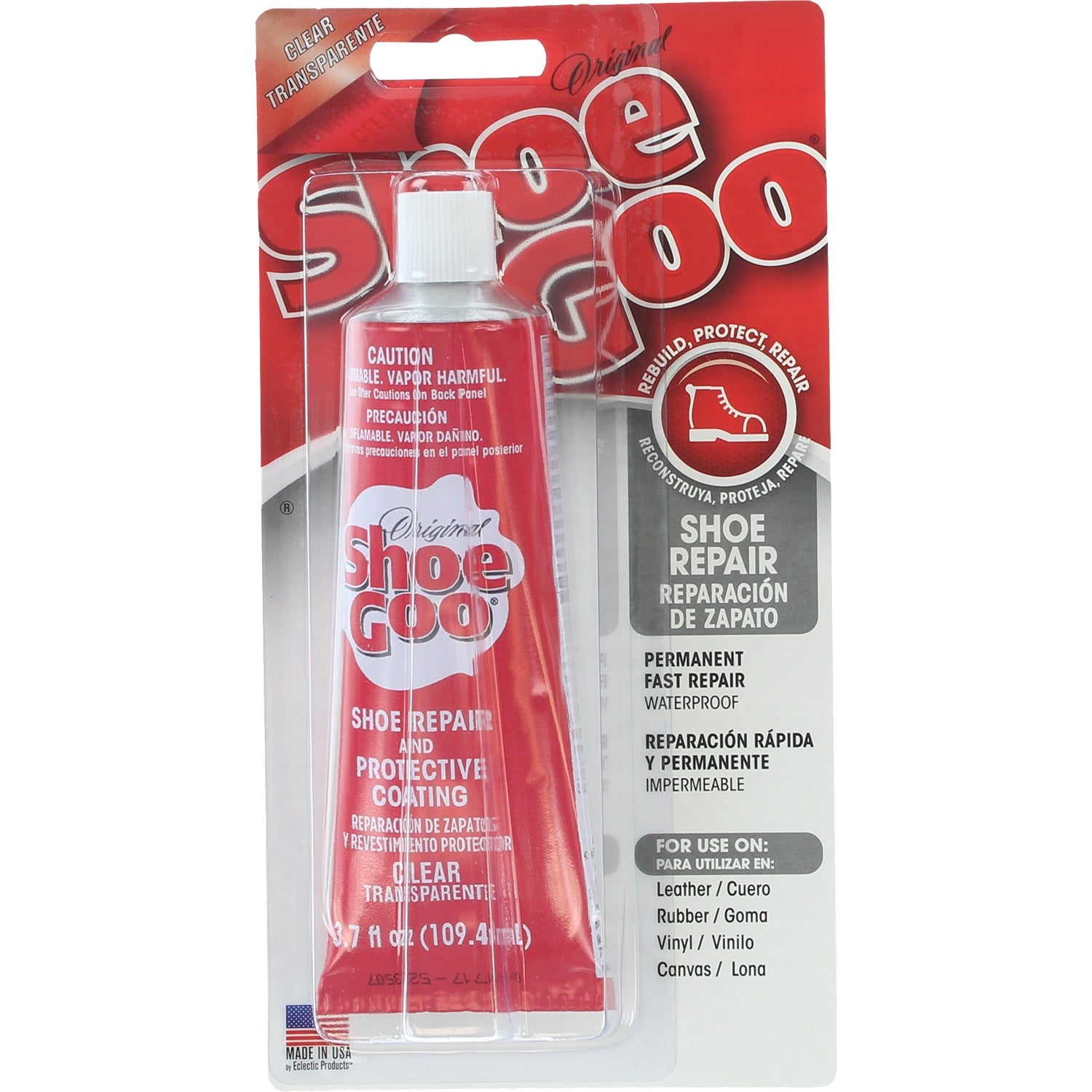 Shoe Goo Tube - Clear- Skates USA