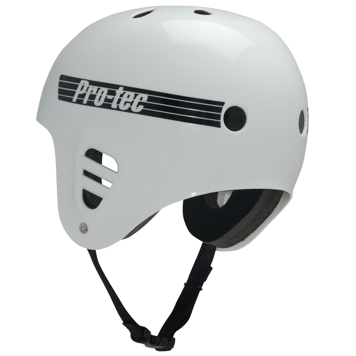 ProTec Classic Full Cut Helmet - White- Skates USA