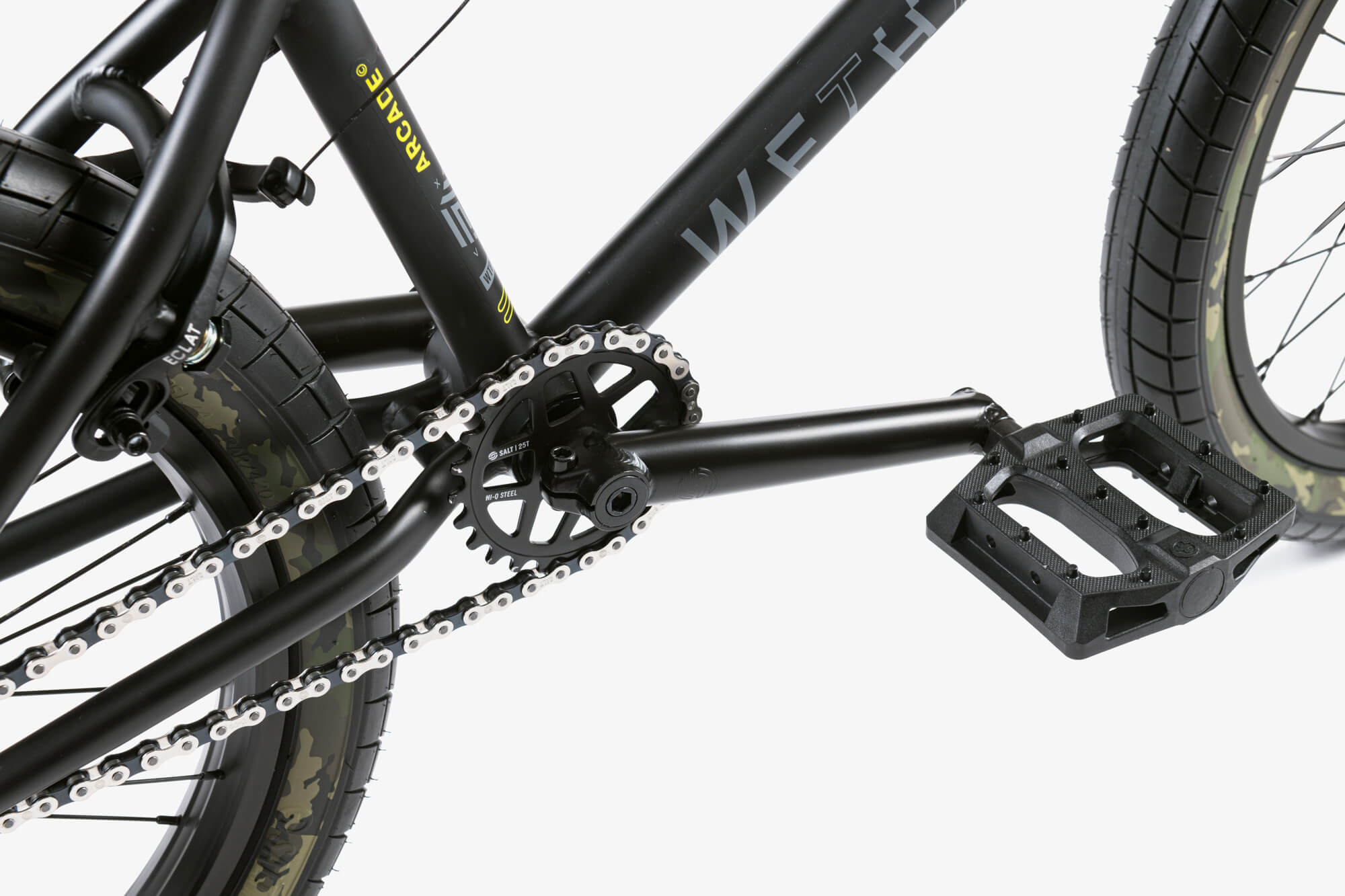 WTP Arcade 21" TT Complete BMX Bike - Matt Black