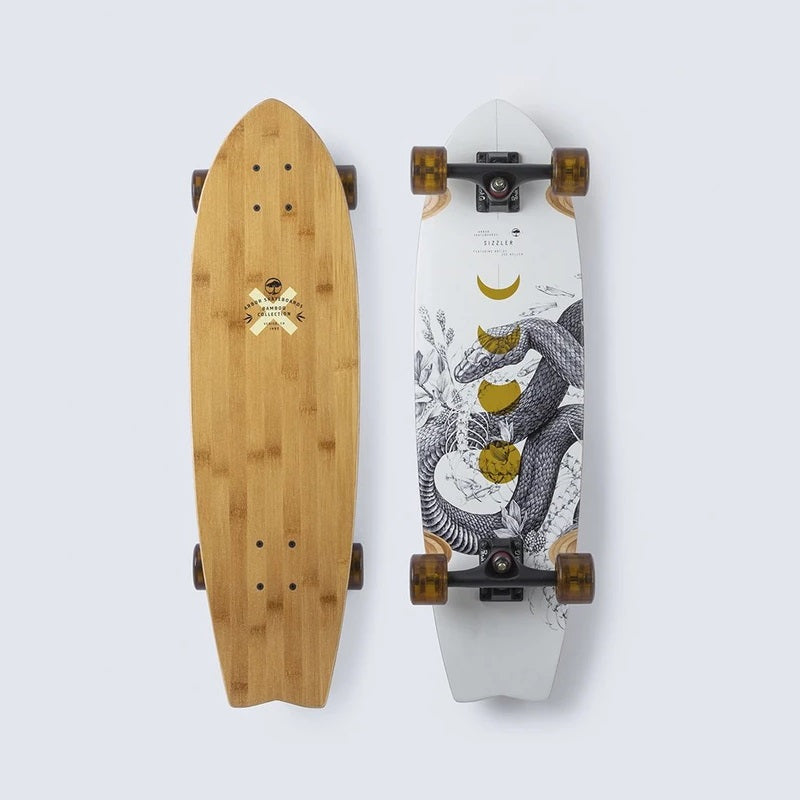 Arbor Sizzler Bamboo Complete Cruiser - 30.5"- Skates USA