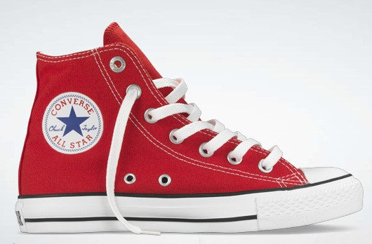 Converse Shoes Chuck Taylor All Star Hi - Red- Skates USA