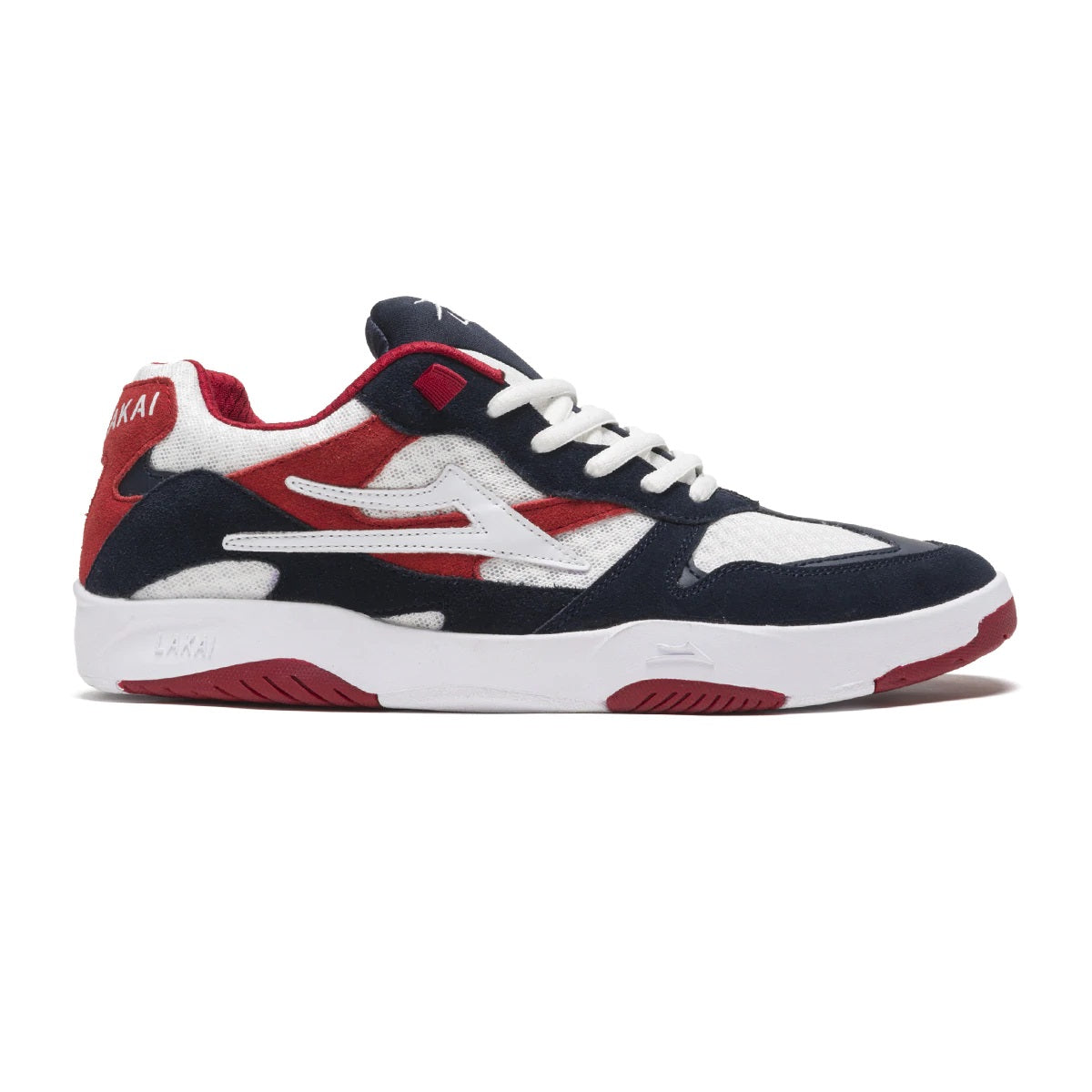 Lakai Shoes Evo 2.0 XLK - Navy/Red- Skates USA