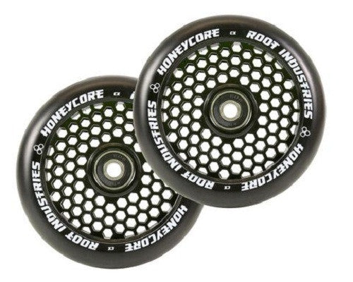 Root Industries HoneyCore Wheels 120mm - Black/Black (Pair)