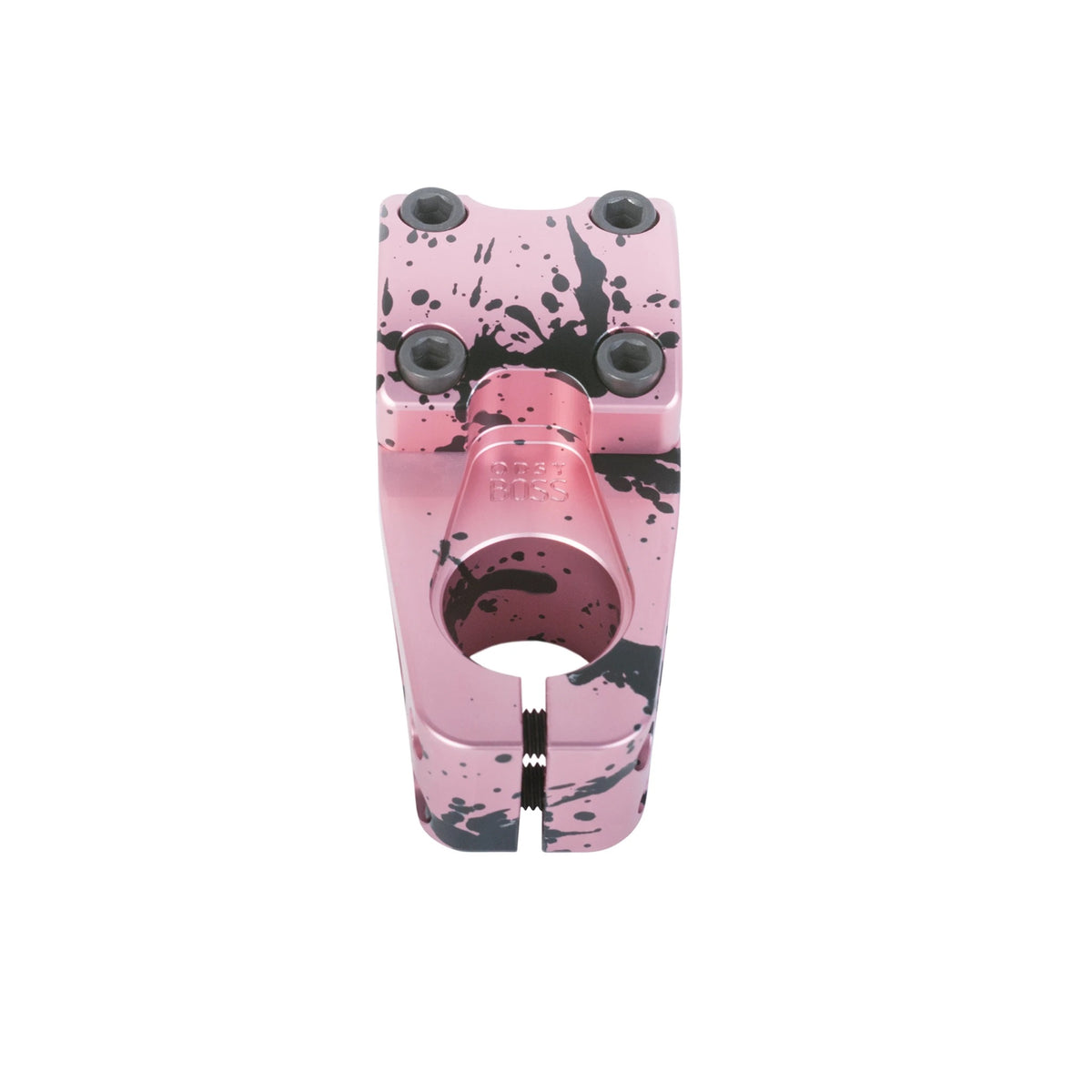 Odyssey BMX Boss Stem 52mm - Pale Pink/Black Splatter