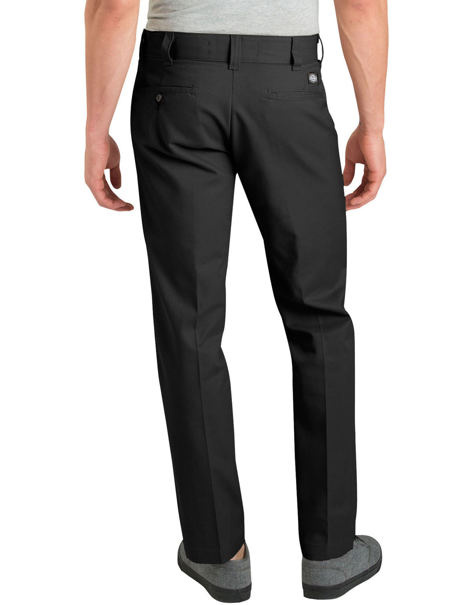 Dickies '67 Slim Fit Straight Leg Work Pants - Black