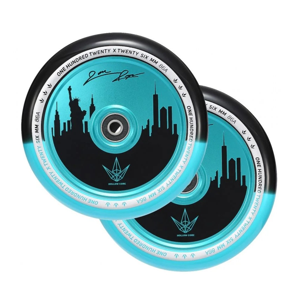 Envy Hollowcore Jon Reyes Signature Wheel 120mm - Black/Teal